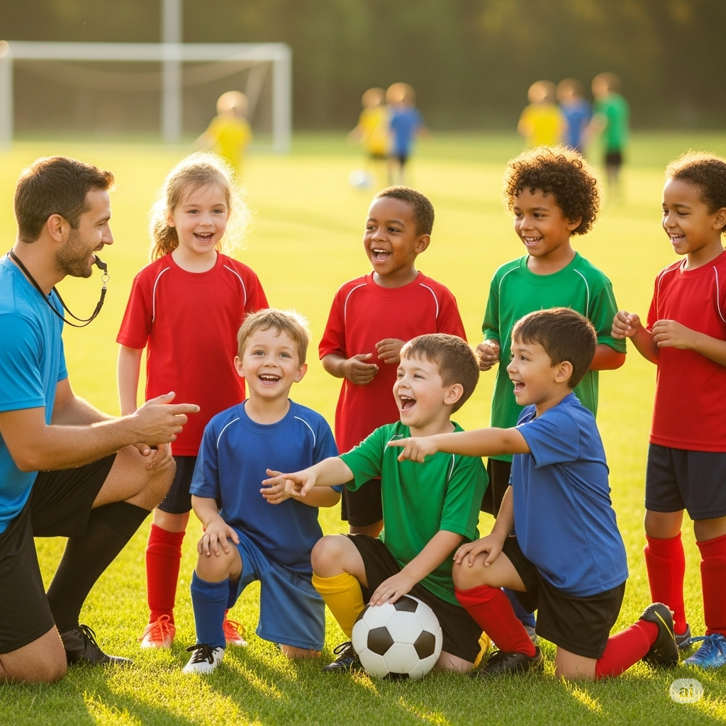 Fun Soccer Drills for 4-6 Year Olds | Substitution Cavalry